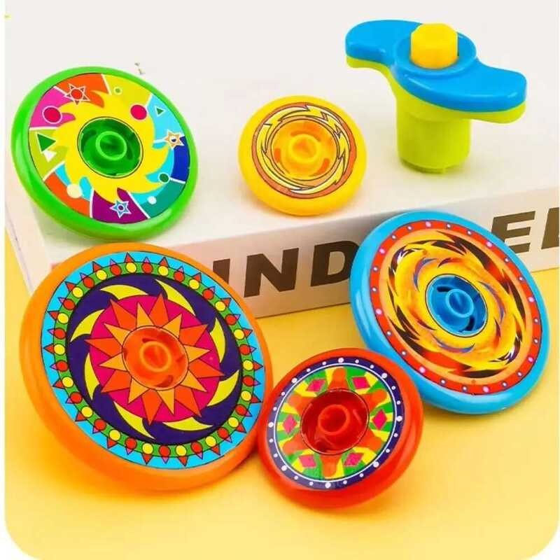 Rotating COD Toy Stacked Spinning Top Gyro Folding Desktop Game Flying ...