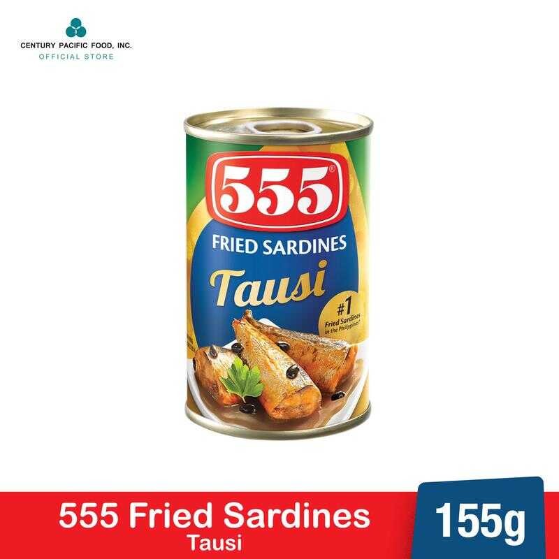 Fried 555 Sardines Tausi 155g Pack of 3 6月-x266 | Shopee Philippines