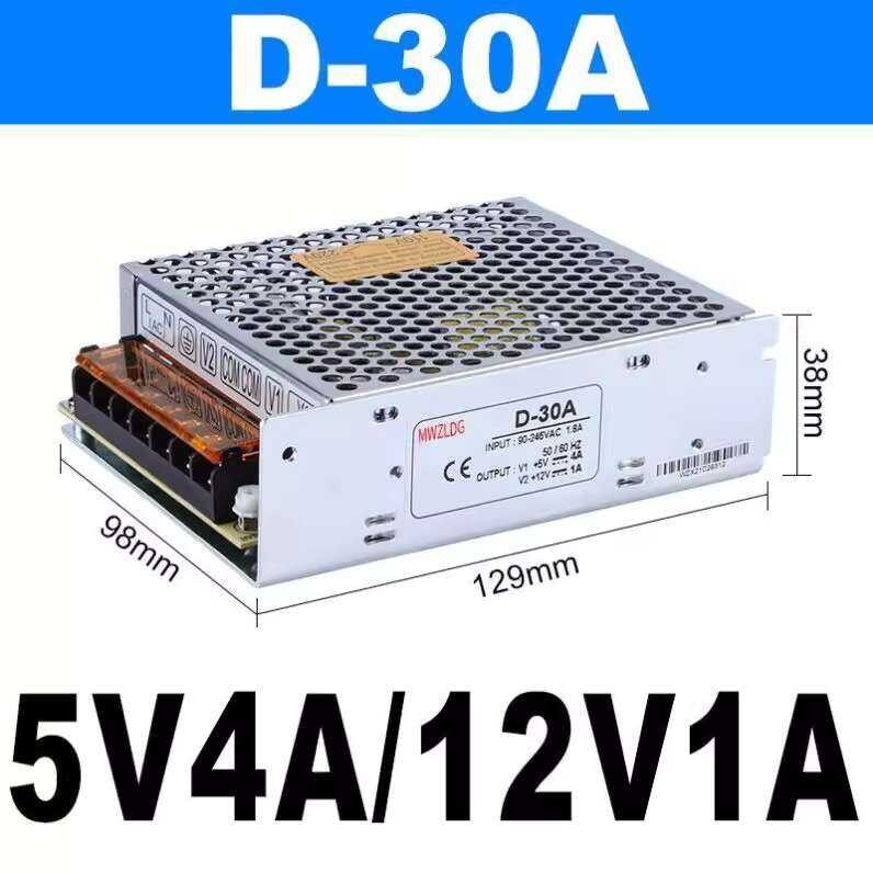 MEAN WELL Output Switching Power Supply Positive and Negative 5V 12V ...