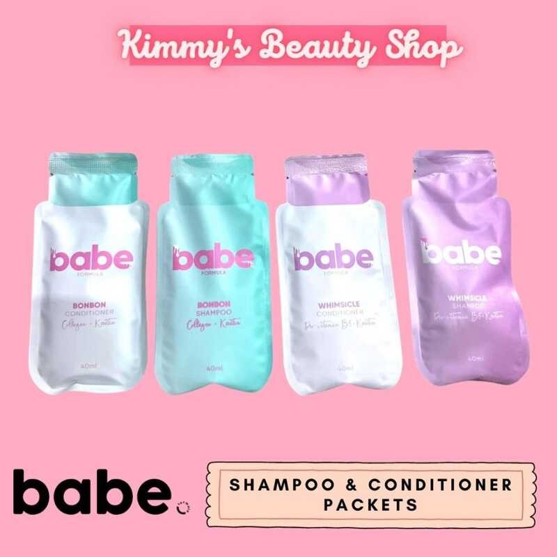BABE FORMULA Bonbon/Whimsicle SHAMPOO & CONDITIONER PACKETS 3 | Shopee ...
