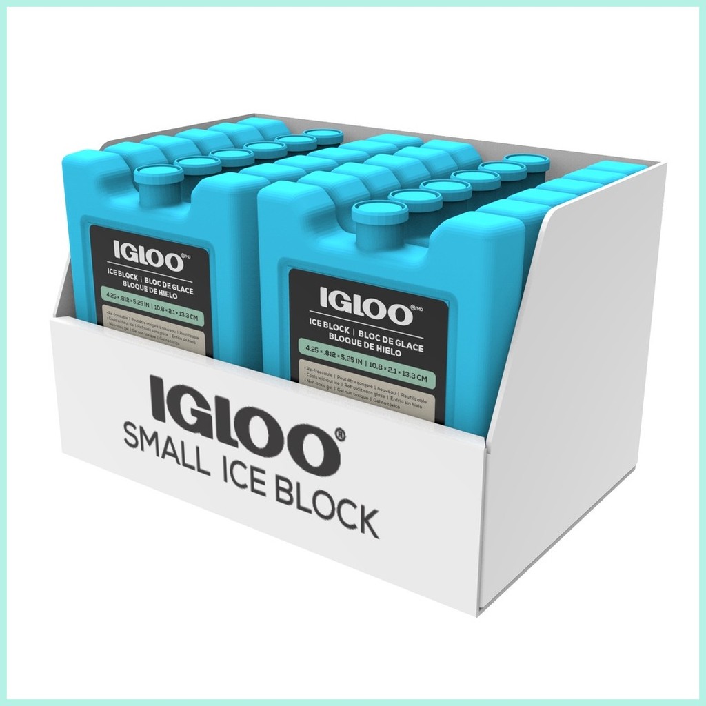 Igloo Maxcold Reusable Ice Block Small (Blue) (25197) | Shopee Philippines