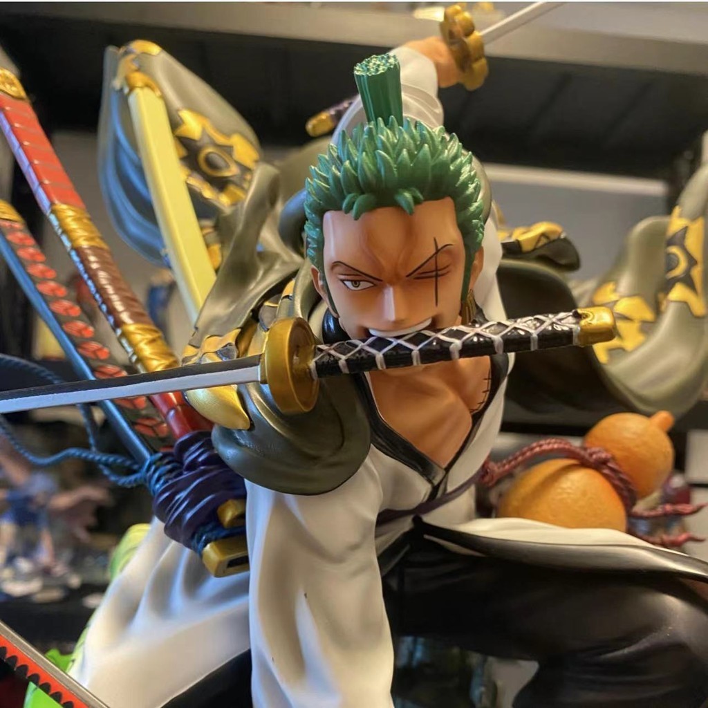 One Piece Wano Country Zoro Roof Zoro Tornado GT Three Blades Hand ...