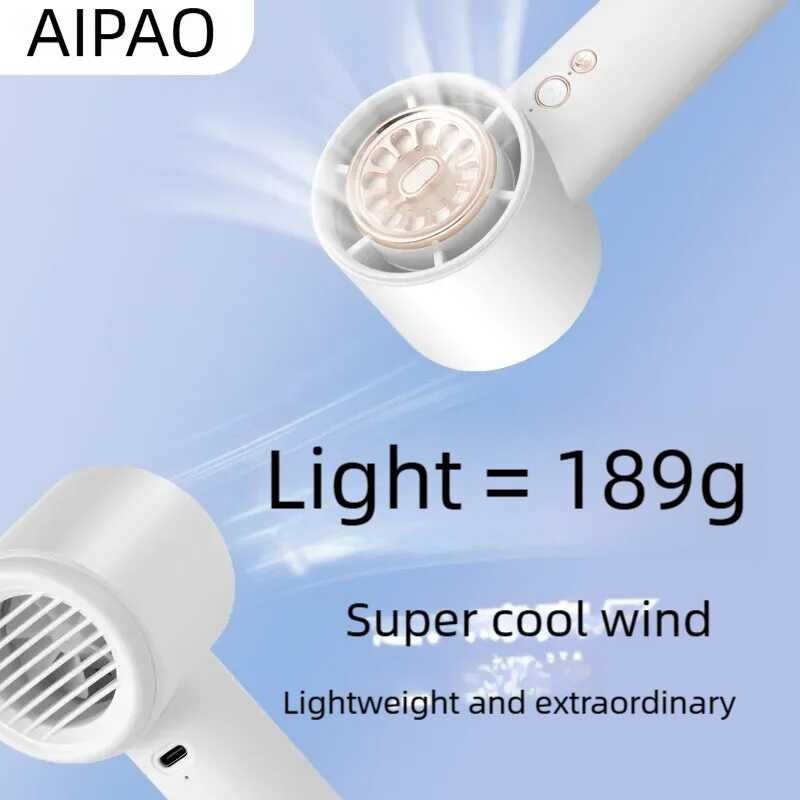 Handheld New Turbo Low Noise High Speed Powerful Wind Mini Personal ...