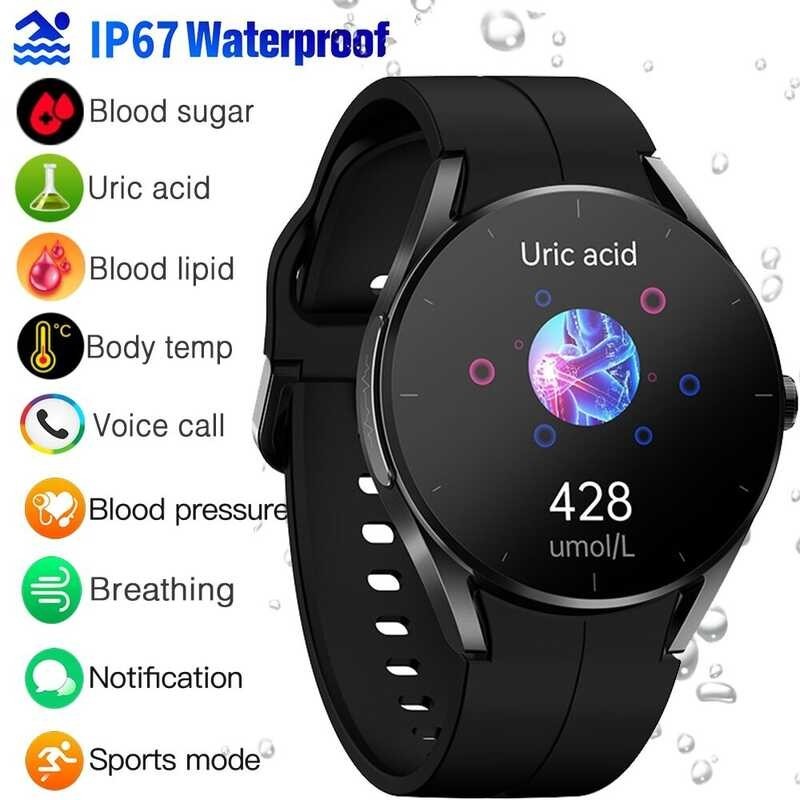 Smart Ks05 Watch Laser Therapy Smartwatch For Men Women Lipid Uric Acid ...