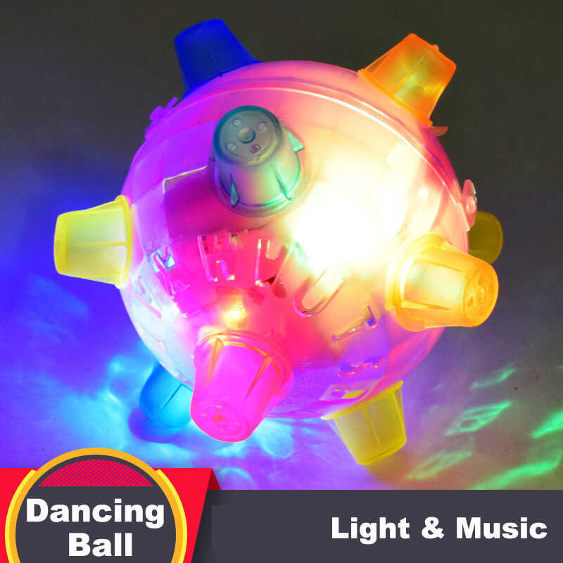 LED Jumping Joggle Sound Sensitive Vibrating Powered Ball Game | Shopee ...