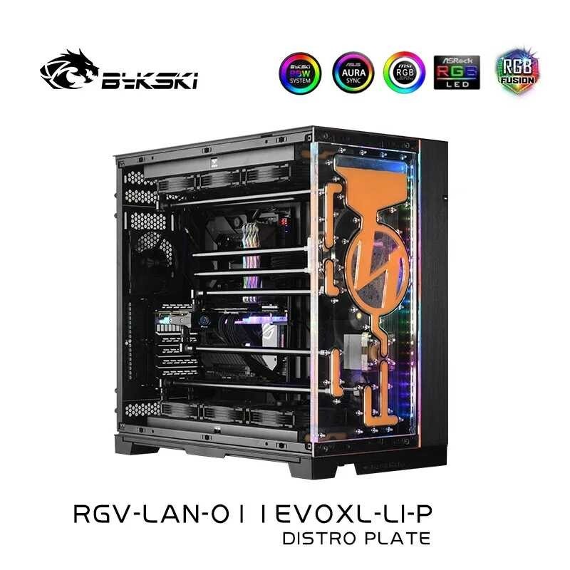 BY KI Distro Plate Kit Acrylic Tank Para Sa LIAN LI O11 Evoxl-Li ...