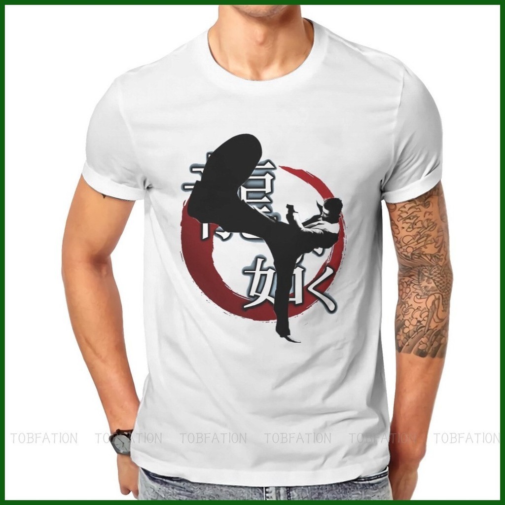 Mens T Shirt Yakuza Logo Kiryu Kazuma T Shirt Classic Punk Summer Men