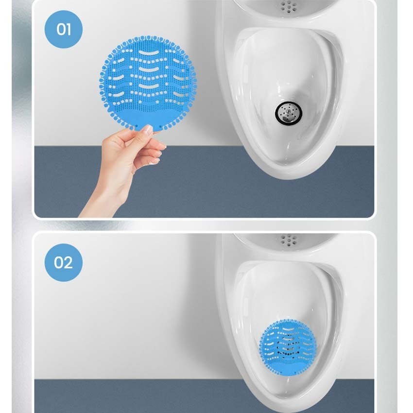 Urinal Fragranced Mat Anti Splash Air Freshener Toilet Deodorising ...