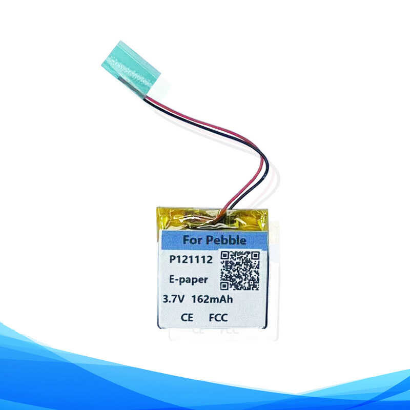 Original Replaces 162mAh 0.6Wh P121112 402222 Battery For Pebble Epaper ...