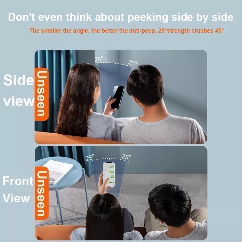 3 in 1 Samsung Galaxy A06 Shockproof Phone Case for Samsung Galaxy A 06 A0 6 Anti Spy Soft ...