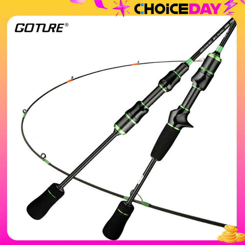 FIRE PHOENIX UL Solid Tips Carbon Fiber Fishing 1.68m 1.8m Spinning ...