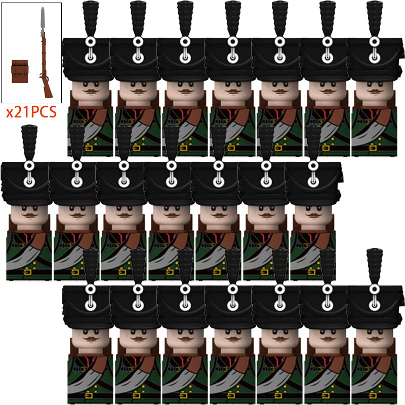 Medieval Prussian Silesian Chasseur Guard Grenadier Knights Soldiers ...