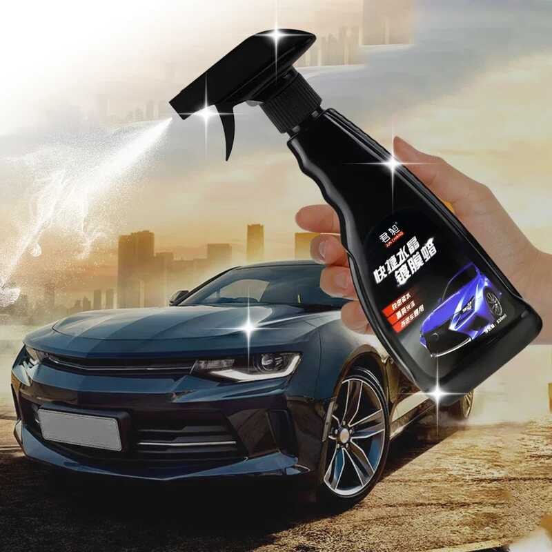 550Ml Ceramic Polishing Coating Crystal Plating Spray Sealant Top Coat Quick Nano-Coating Wax ...