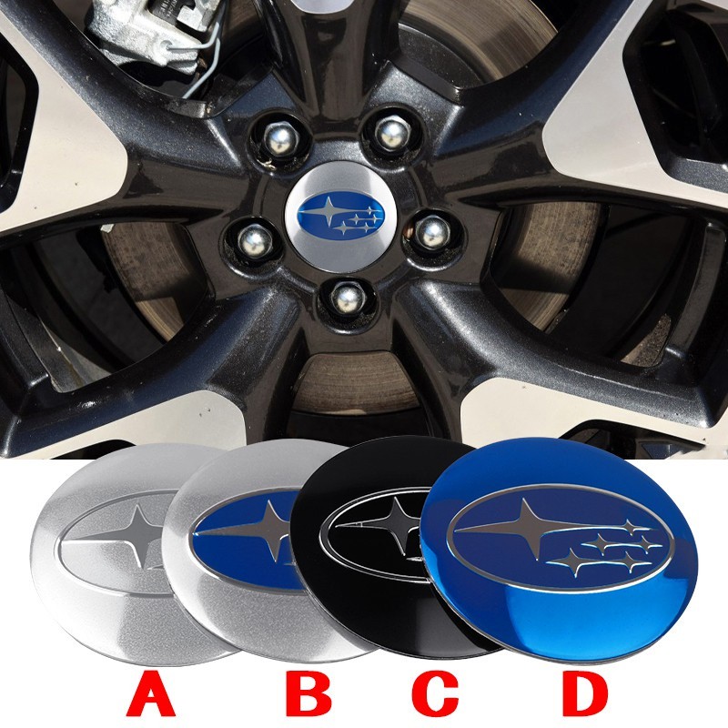 4 Pieces 56mm 65mm Car Logo Emblem Wheel Center Rim Hub Cap Cover ...