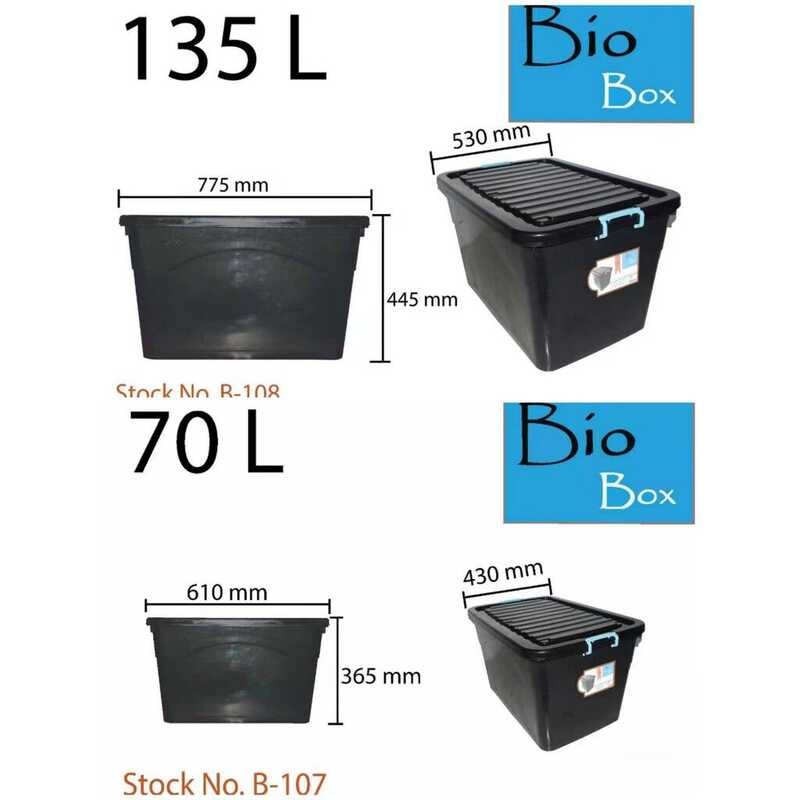 BUY ☥ TAKE 1 Bengar Bio Storage Box / Container 135Liters & 70Liters ...