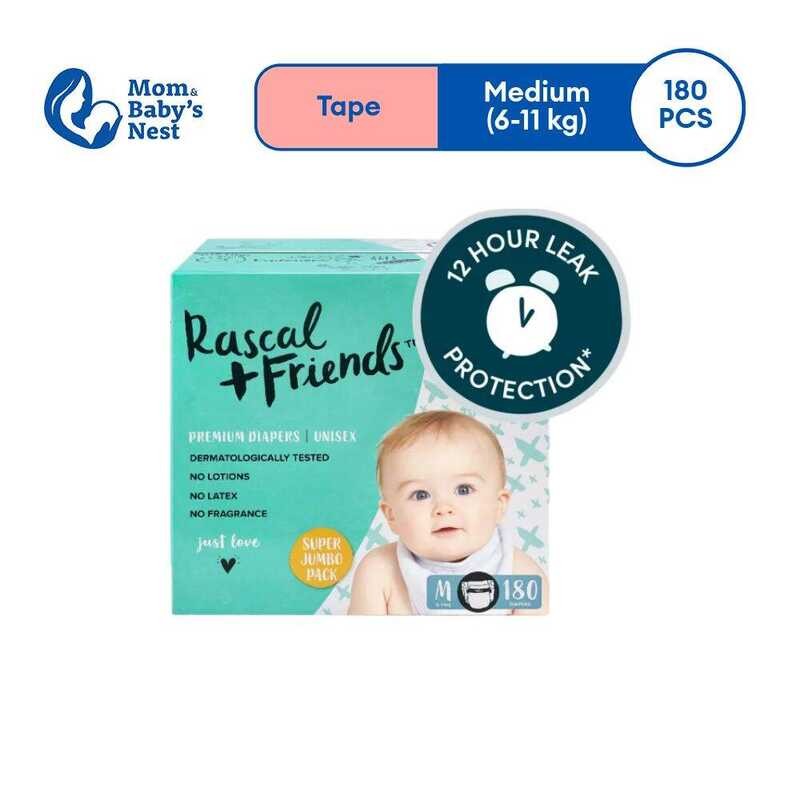 + FRIENDS RASCAL Super Jumbo Box MEDIUM (6-11 Kg) 60 Pcs X 3 (180 Pcs ...