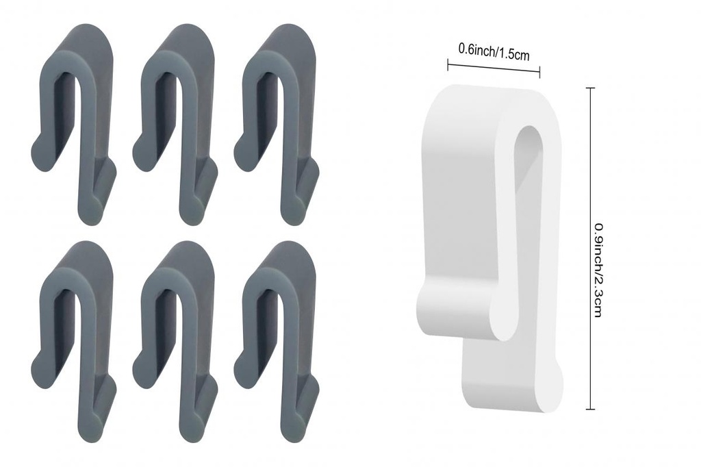 {xiapimart} Enameled Cast Iron Protector Cutlery Protection Clip ...