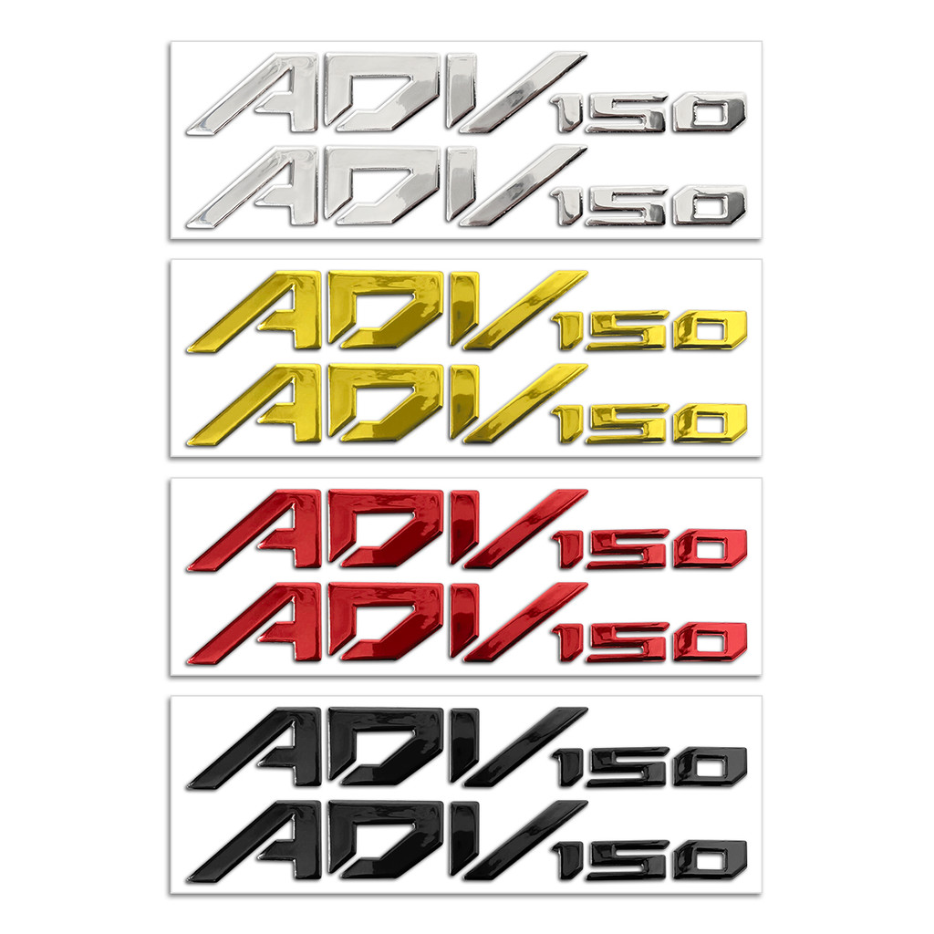 HONDA ADV150 Epoxy Emblem Adv 150 Tail FuelTank Side Guardrail Motobike ...
