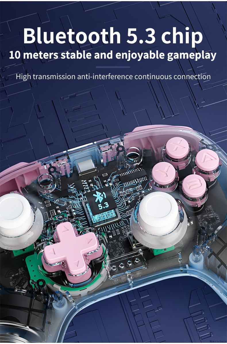 AOLION Pro Controller Rococo Color for Nintendo Switch / PC/ iOS ...