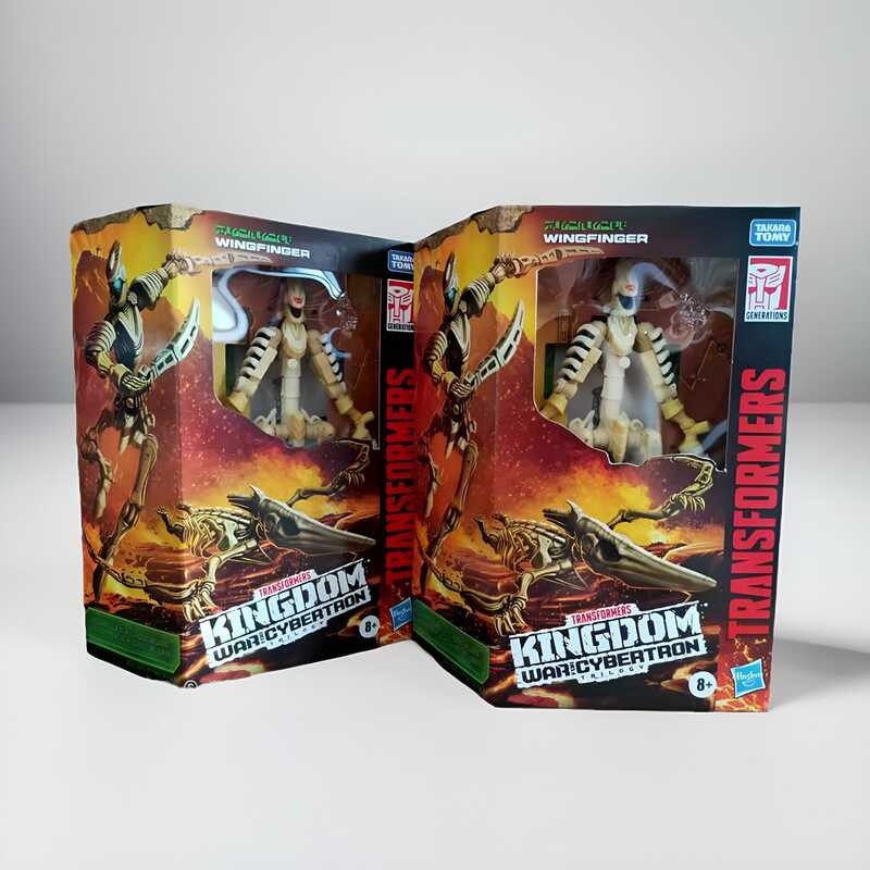 Transformers Hasbro Kingdom Winged Dragon Fossil Skeleton Cybertron D ...