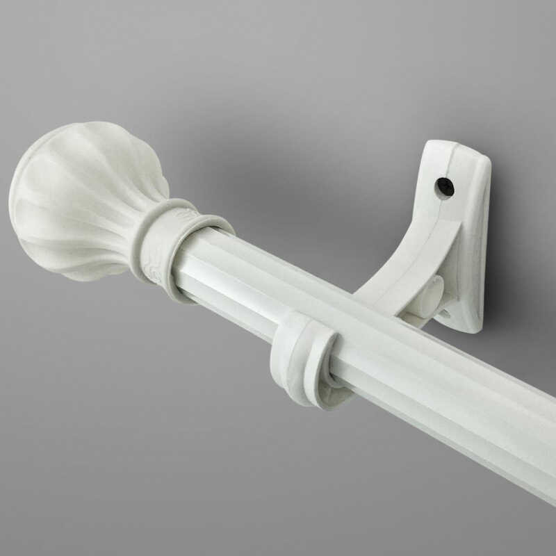 Roman Rod Curtain Rod Thickened Zinc Alloy Single Rod Double Rod ...