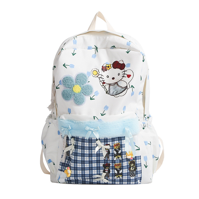Sanrio Kids School Backpack With Anti Load Features And Animal Pattern ...