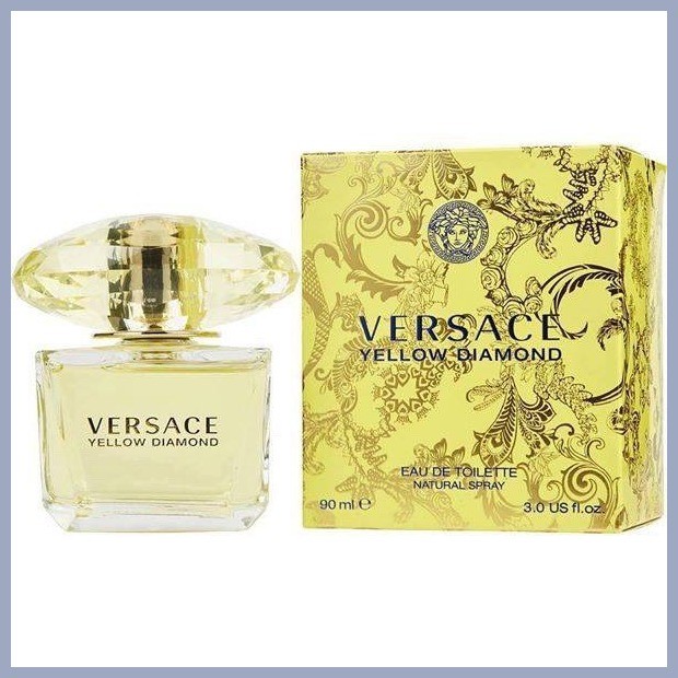 ♈ cod! u.s tester versace yellow diamond eau de toilette 90ml | Shopee ...