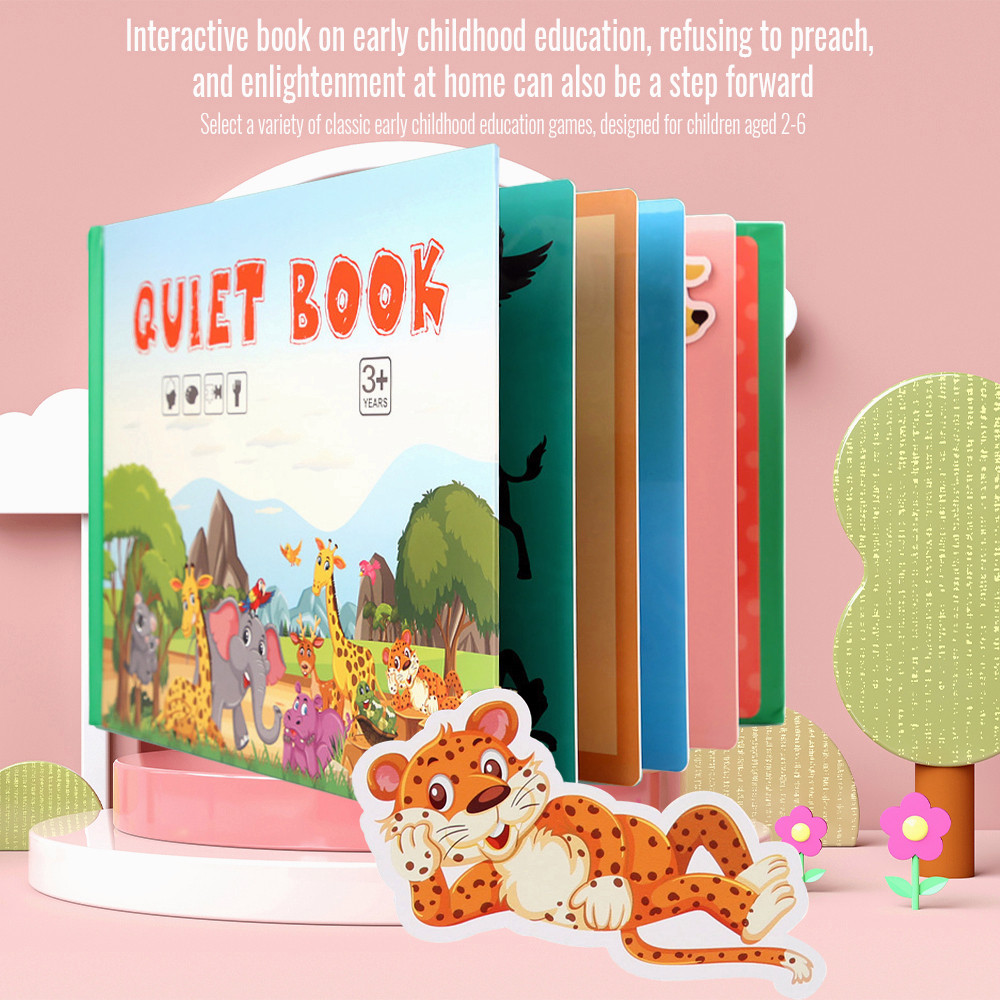 My First Quiet book busy book for Children Preschool learning Education ...