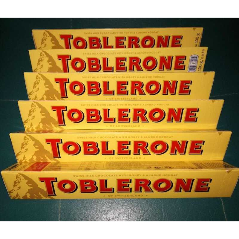 Sale! 6 TOBLERONE Bar Chocolate Bundle Pack Assorted/ SAME VARIETY (Msg ...