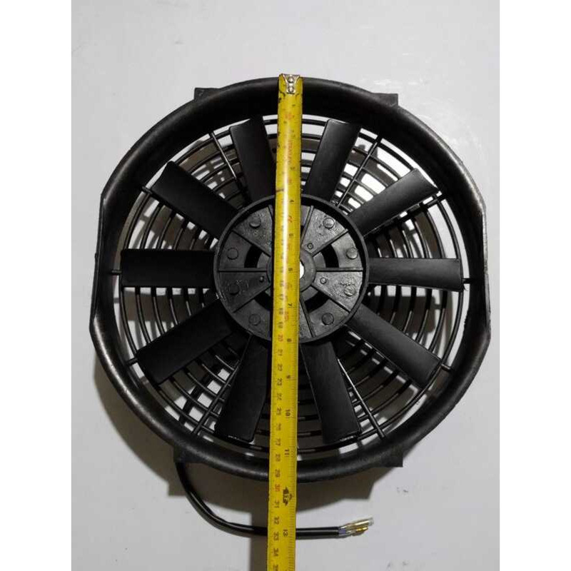 Universal Condenser/Radiator Aux Fan | 10 Blades | 12V | 12 Volts - Car ...