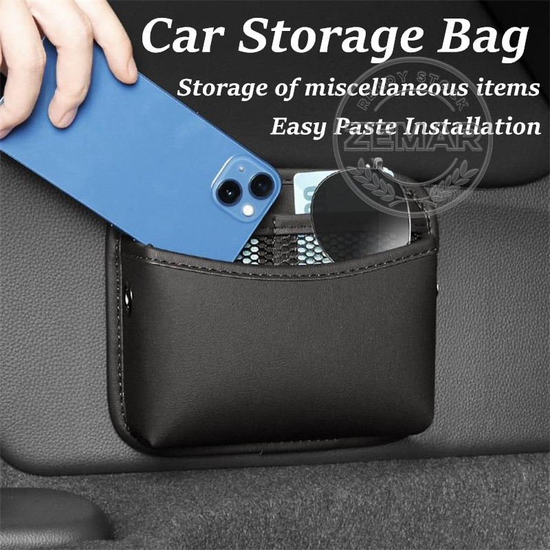 Audi Universal Car Storage Bag Adhesive Storage Bag Driver and ...