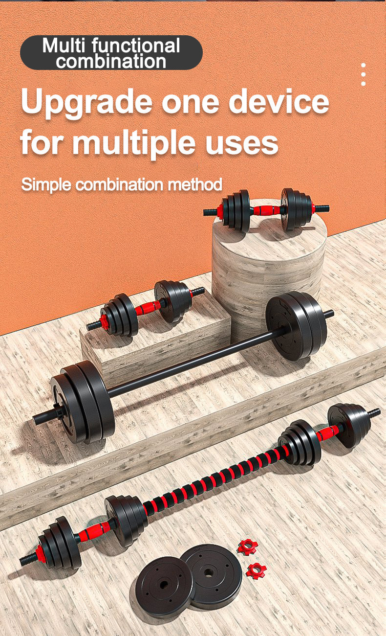 Straight/Curved Barbell Rod Gym Bar 1.2M/1.5M/1.8M Fit Weight Plates ...