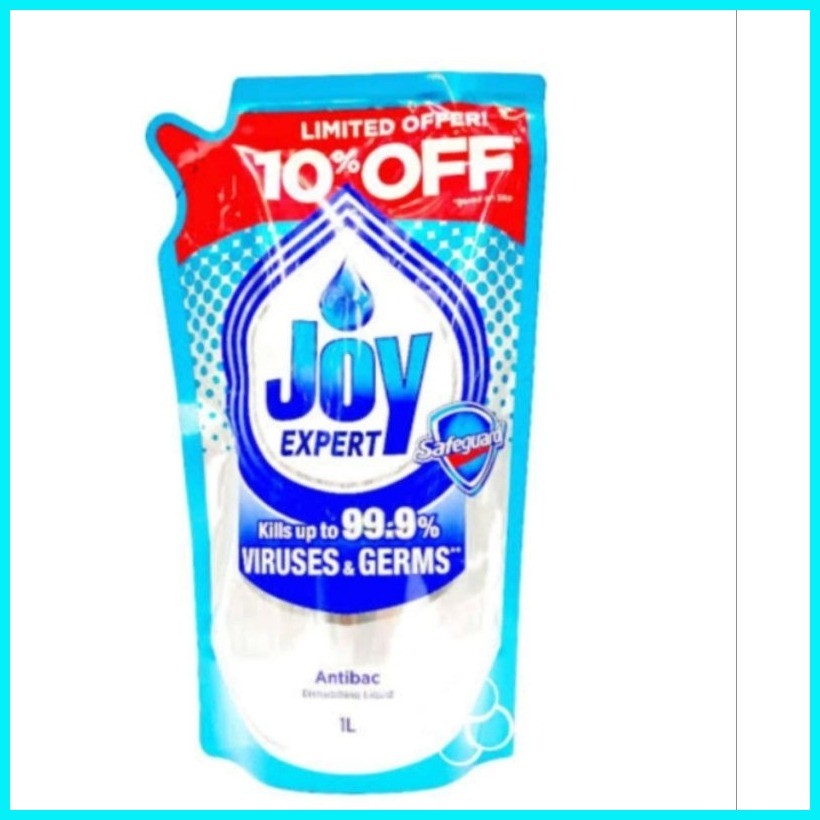 Joy Antibac Dishwashing Liquid 1Liter | Shopee Philippines