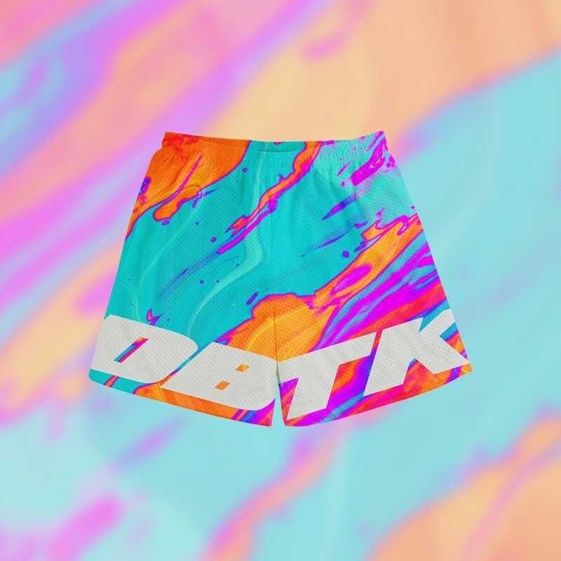 CIPHER BASIC DBTK MESH SHORTS (Splash And Swirl) | Shopee Philippines