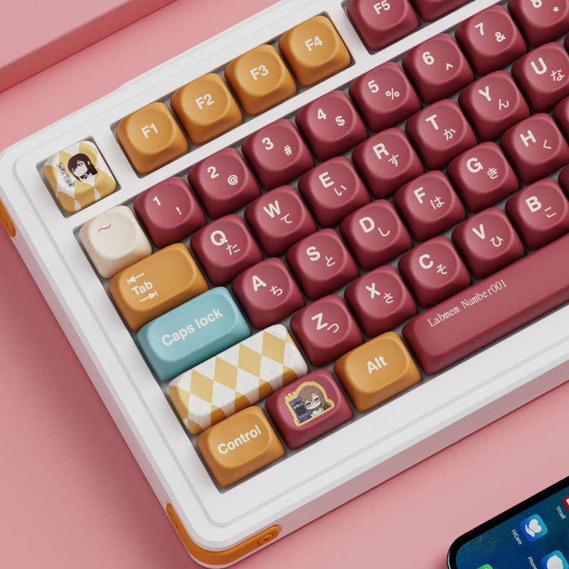 PBT keycap MOA Small circular keycaps Destiny Stone Gate thermal Dye ...