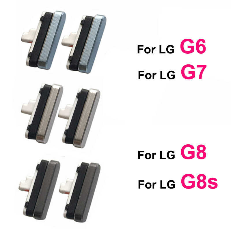 Button Ng 2Pcs Panlabas Na Power Volume Para Sa LG G6 G7 Thinq G8 G8s Telepono Bagong On Off ...