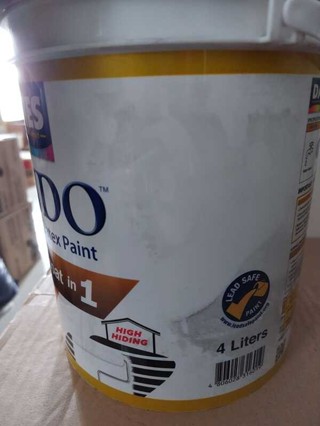 Davies Pondo Flat Latex High Hiding Undercoat Ltrs Gallon UC White Wall ...