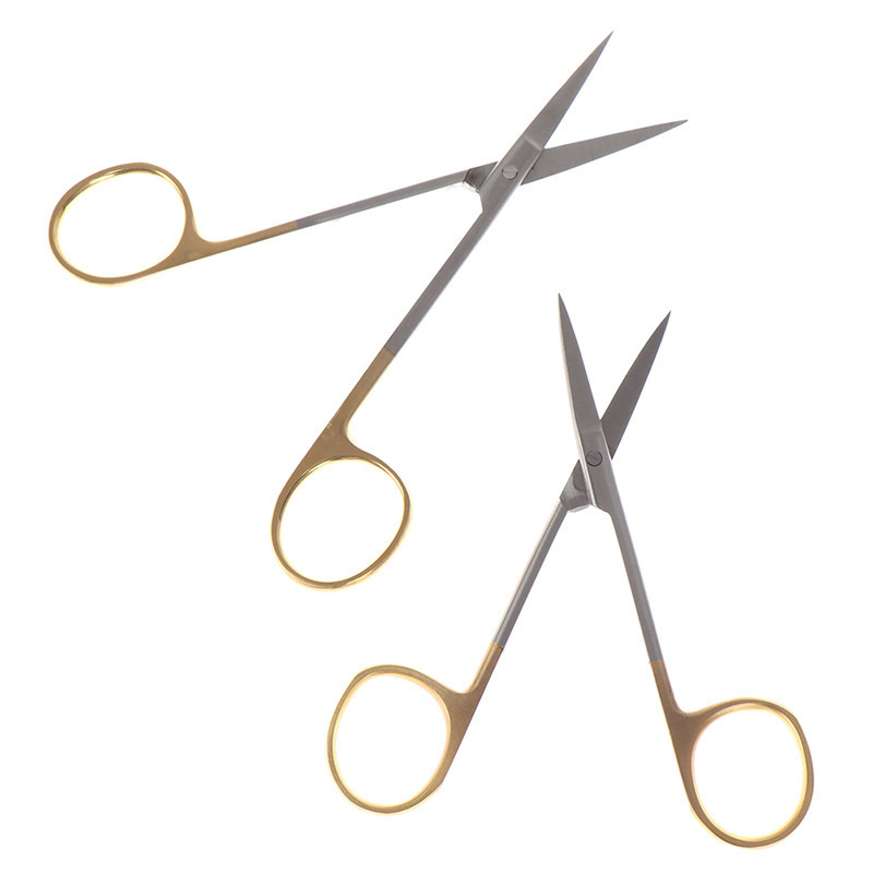 Dentist Scissors Straight Curved Hemostatic Forceps Stainless Steel ...