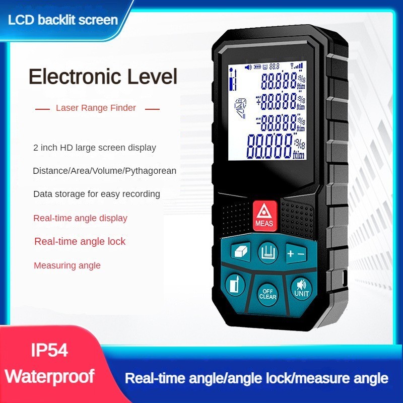Mini Portable Handheld Laser Rangefinder Waterproof Infrared Electronic ...
