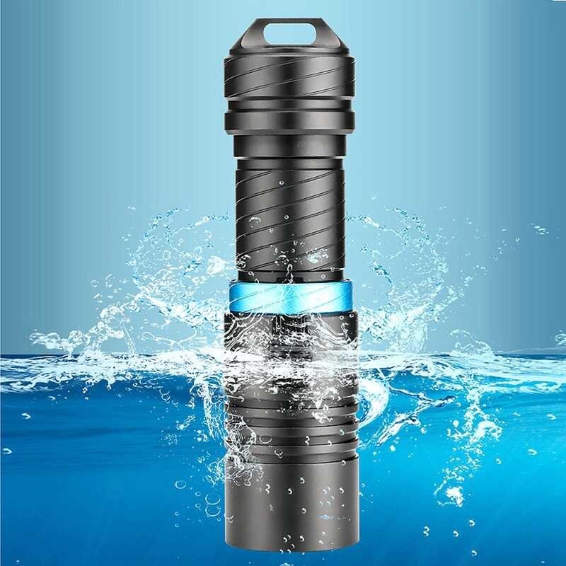 2023 Odunm New Deep Water Diving Led Rotation Focus L2 Chip Waterproof ...
