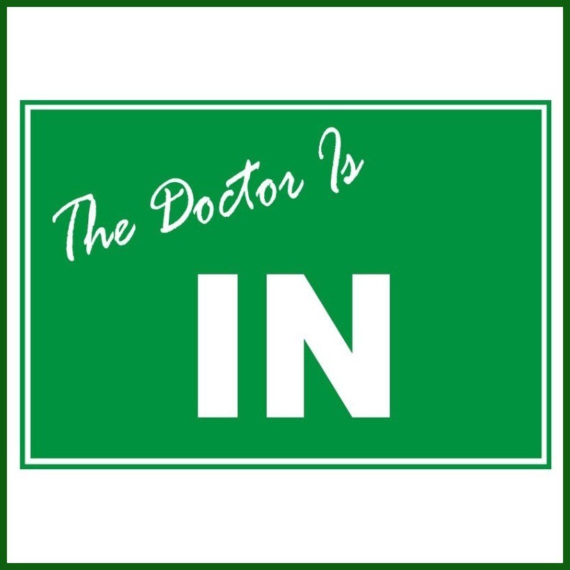 establishment signage a4 signage lunch break available the doctor is ...