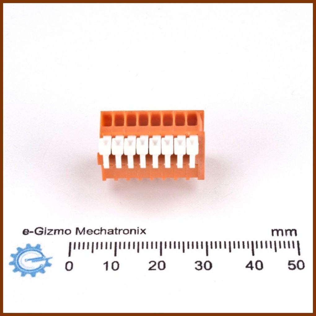 ¤ ⏏ WAGO-234-512-8 TPCB erminal Block 8 Pole 16 Pins Push Release 4A 2 ...