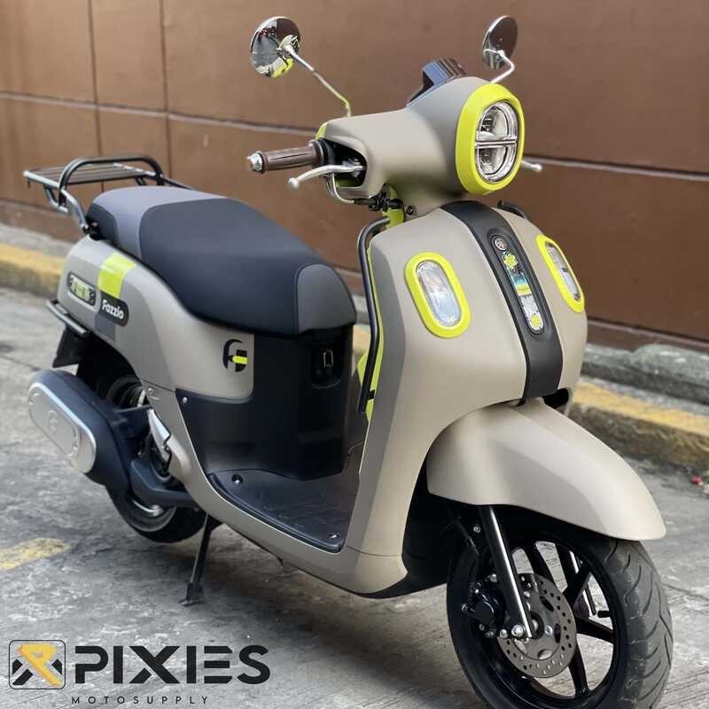 LY BkfSf831m3bl YAMAHA FAZZIO 125 ACCESSORIES BUMPER LEG SHIELD CRASH ...