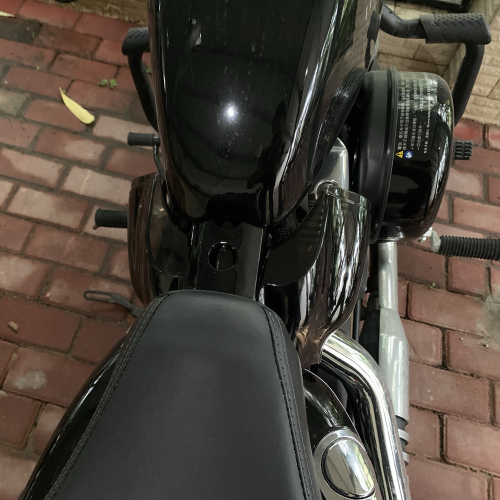 Motorcycle Reflective Saddle Shields Air Heat Deflector For Harley ...
