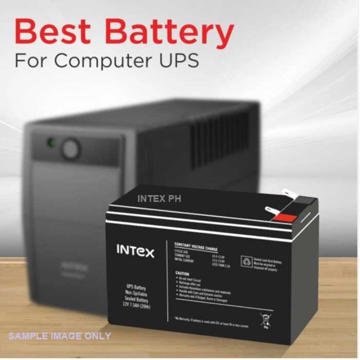 913 UPS INTEX Baterya Para Sa 1500Va / 1050Va - 12V 9Ah | Shopee ...