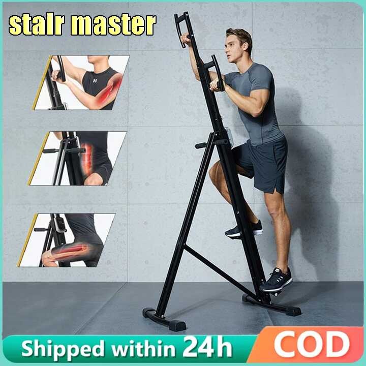 Vertical Climbing hine Stair master Climber Stepper Foldable Cardio ...