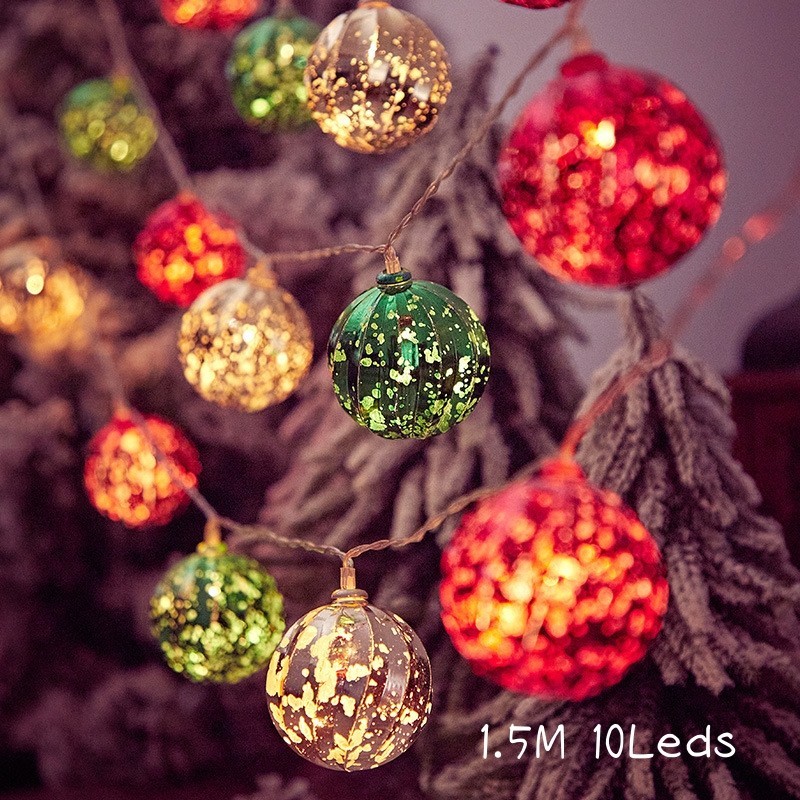 Christmas Holiday Party Light Strings Home Hanging Accessories Led ...