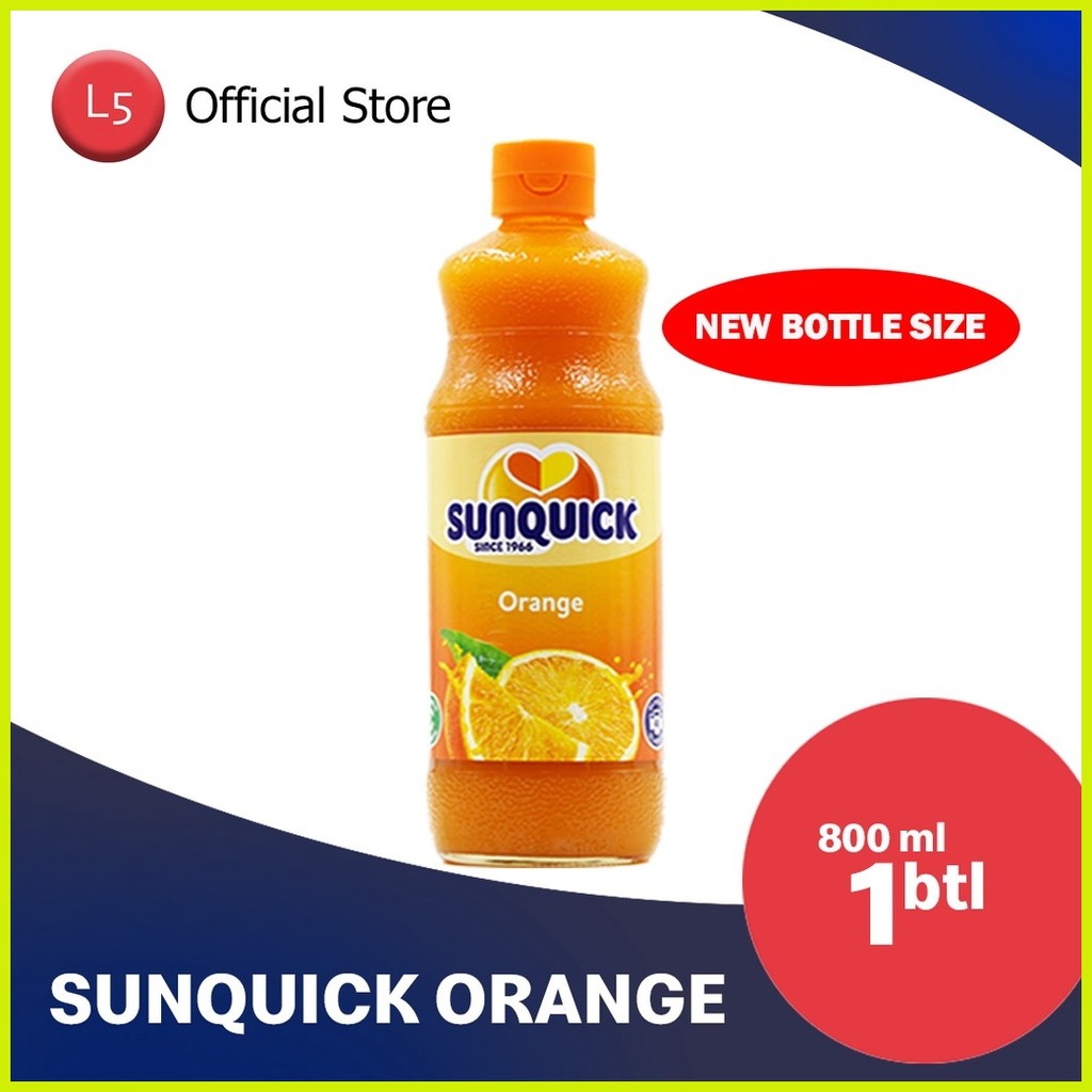 ♀ ♝ Sunquick Orange Juice Concentrate 800ml (Feb 2025 Expiry) | Shopee ...