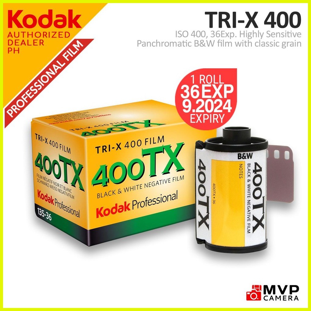 KODAK Tri-X 400 400TX 135 35mm Black and White Negative Film MVP CAMERA ...