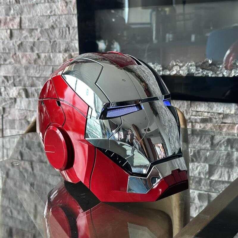 Marvel 1/1 Iron Man Autoking Mk5/50 Helmet Remote And Voice Control ...
